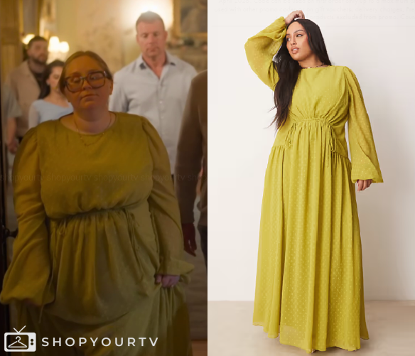 The Inheritance: Season 1 Episode 9 Hannah's Yellow Dot Maxi | Shop Your TV