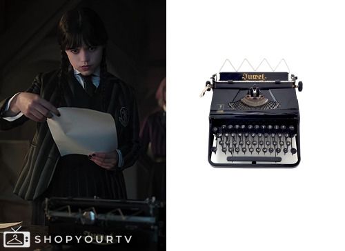 Wednesday: Season 2 Episode 1 Wednesday's Typewriter | Shop Your TV