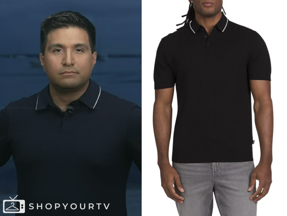 The Today Show: October 2025 George Solis's Navy Blue Contrast Trim ...